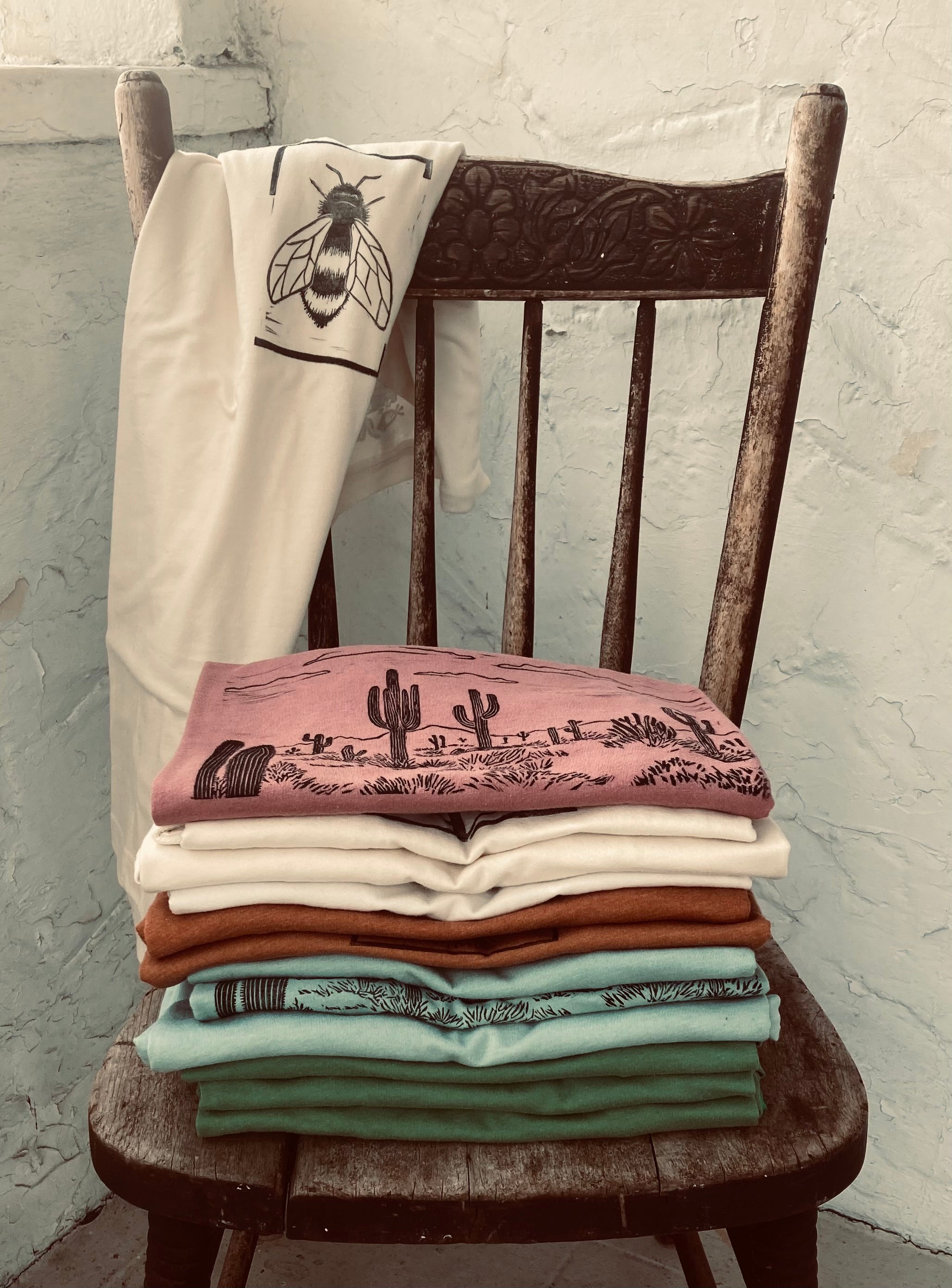 Hand Printed T-Shirts – Sparrow Printmaking